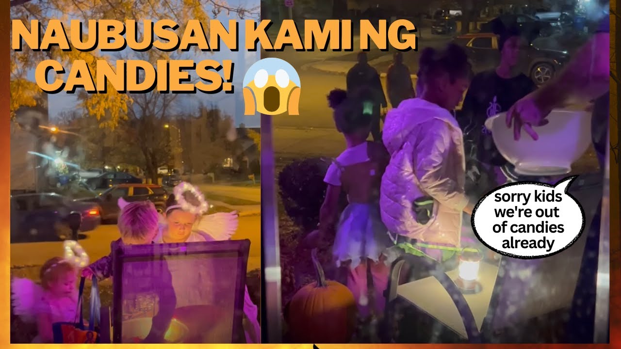 TRICK OR TREAT! ANG CUTE NG MGA COSTUMES | KINULANG ANG 700+ NA CANDIES ...