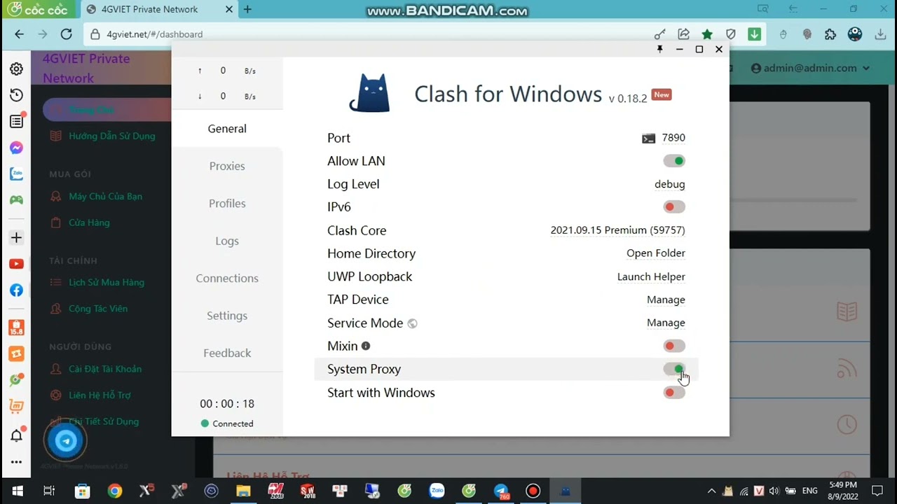Cách sử dụng app Clash for Windows để sử dụng VPN 4G và cách fix lỗi ...