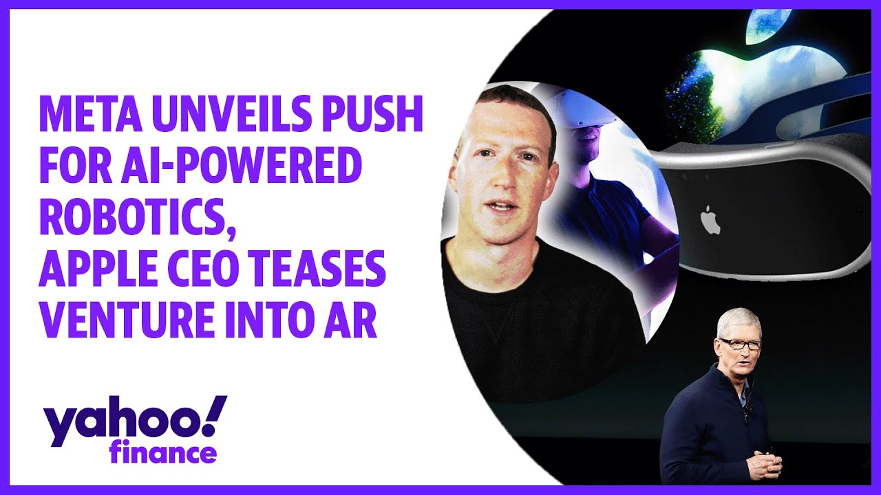 Meta unveils push for AI-powered robotics, Apple CEO teases venture ...