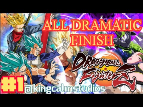 Dragon Ball FighterZ All Dramatic Finish Compilation DBS - YouTube