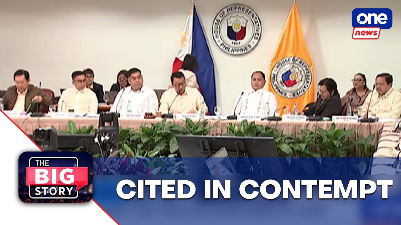 TBS | Four OVP officials cited in contempt - YouTube