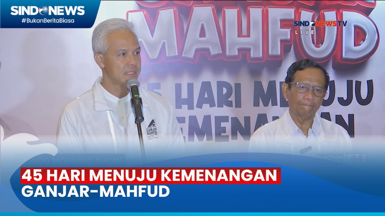 45 Hari Menuju Kemenangan, Ganjar-Mahfud Sampaikan 21 Program Unggulan - YouTube