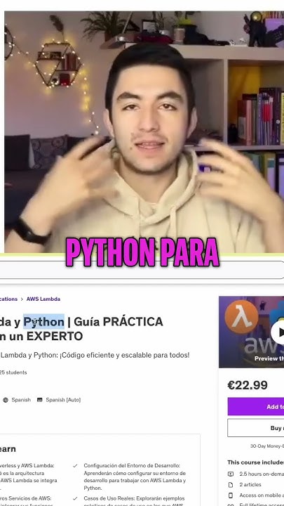 ¡Aprende Python y Despliega Tu Propia API en AWS Lambda! - YouTube