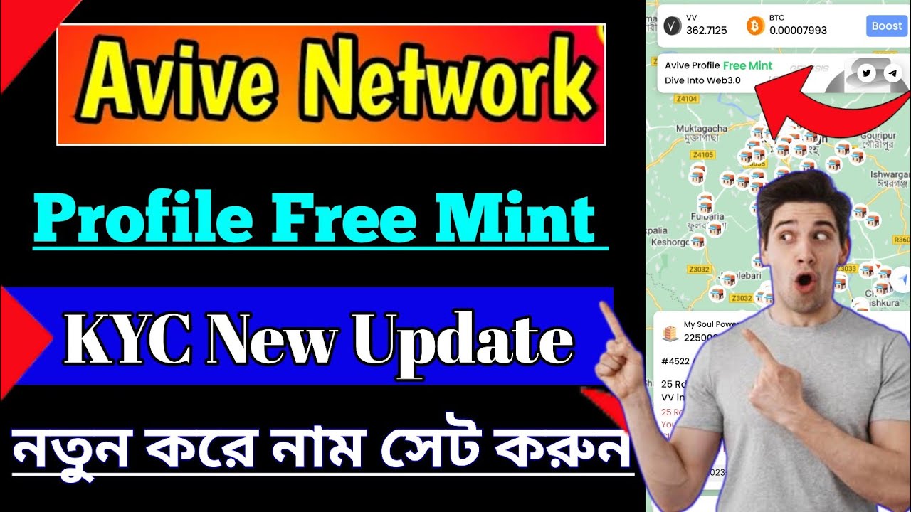 Avive Network New Update. Profile Free Mint. Dive Into Web3 big Update 2023। - YouTube