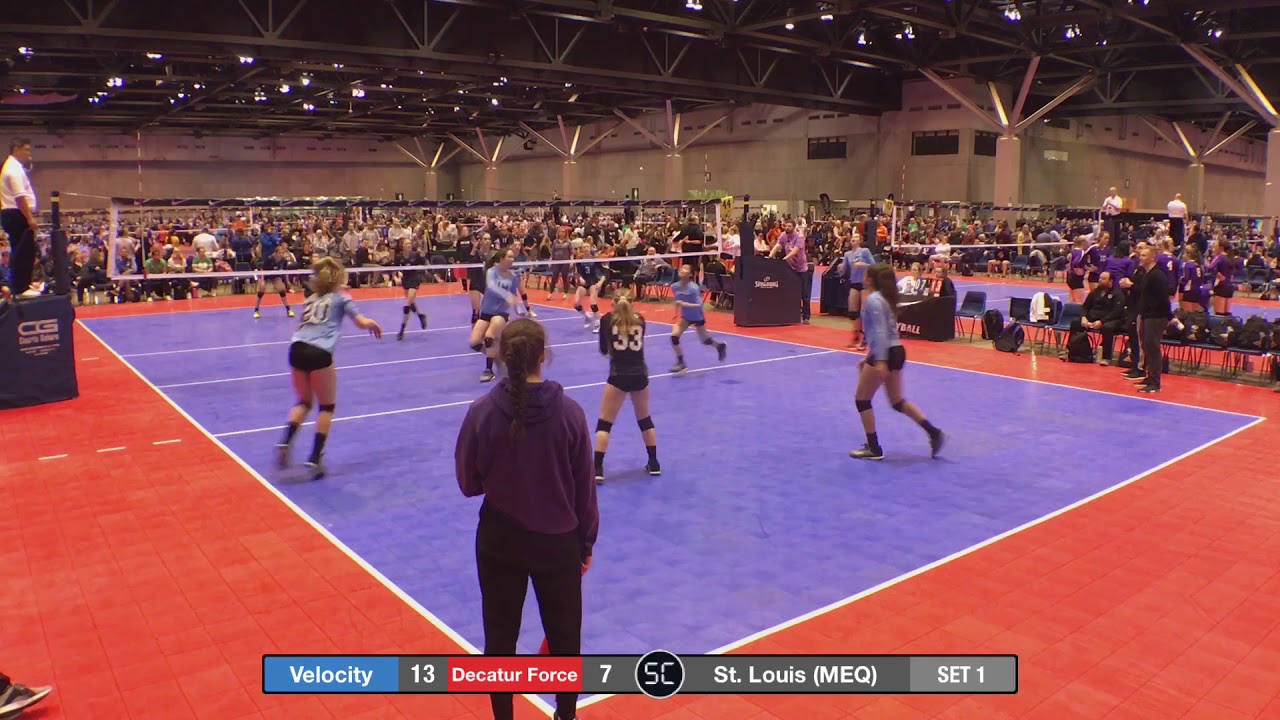 Vegas Velocity 14U Black vs Decatur Force - Set 1 - YouTube