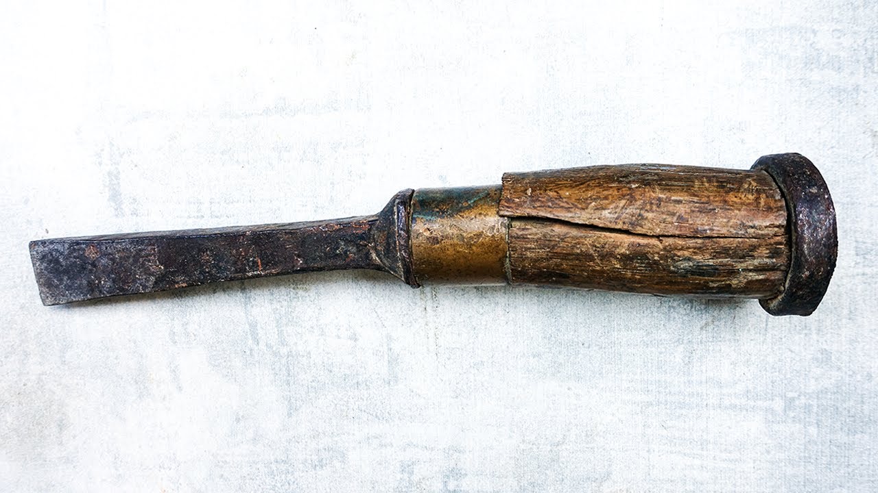 Restoration Antique Chisel - YouTube