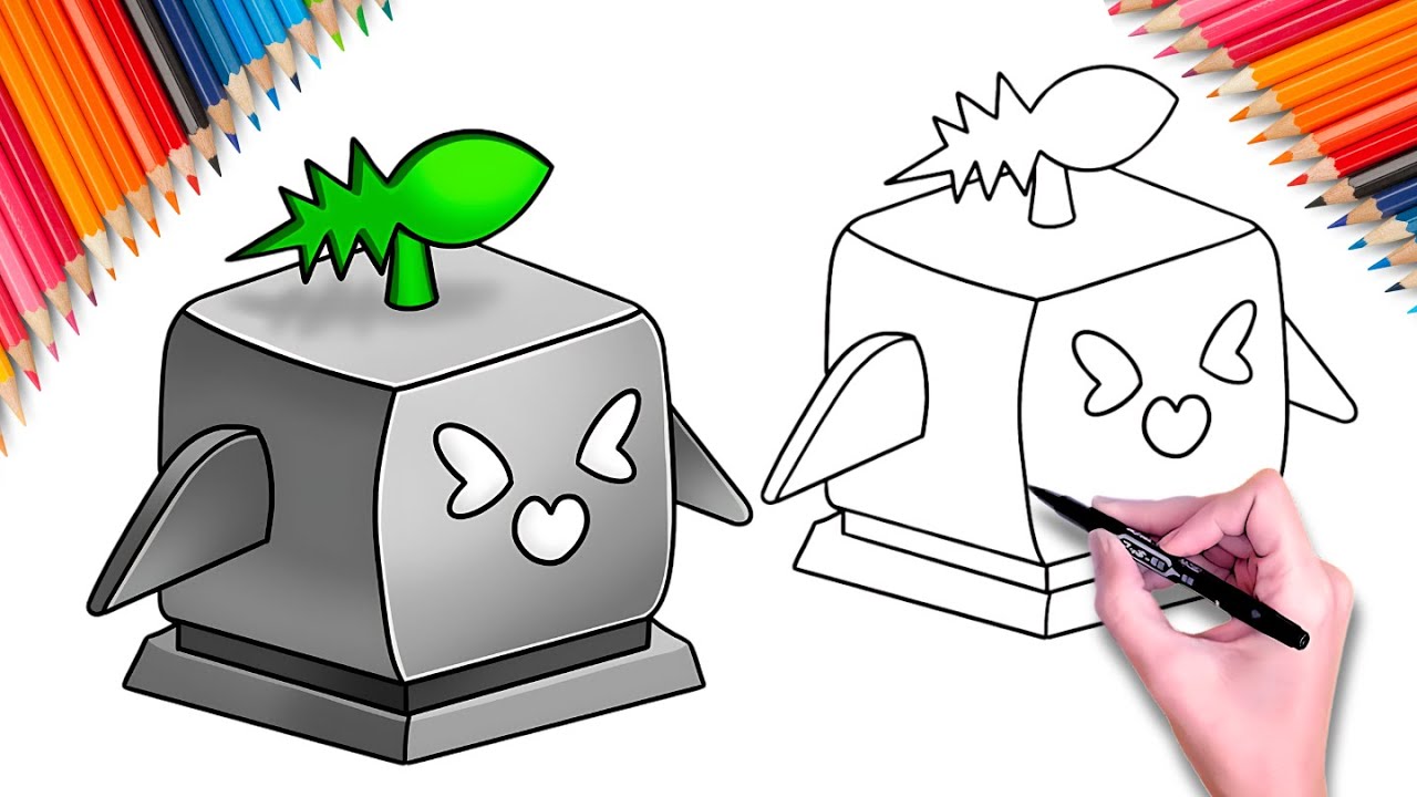 💚 Cómo dibujar ROCKET FRUIT de BLOX FRUITS 3 - YouTube