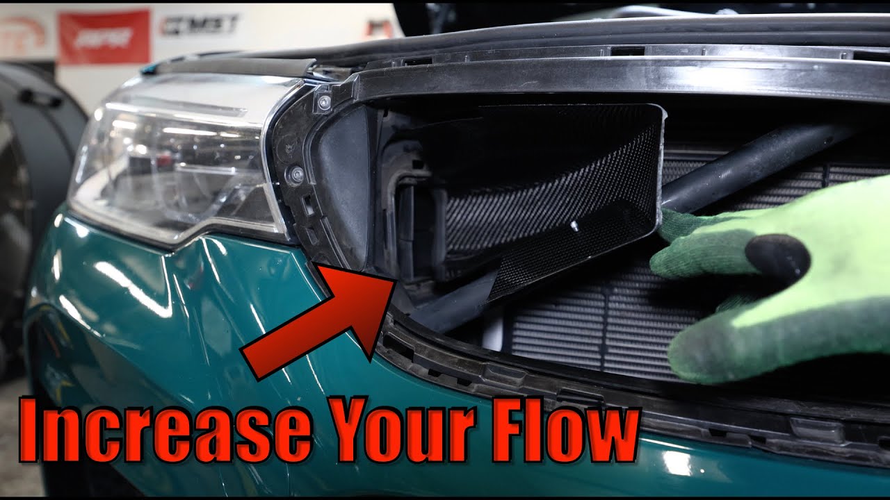 AutoTecknic Dry Carbon Fiber Intake Air Duct - F90 M5 - YouTube