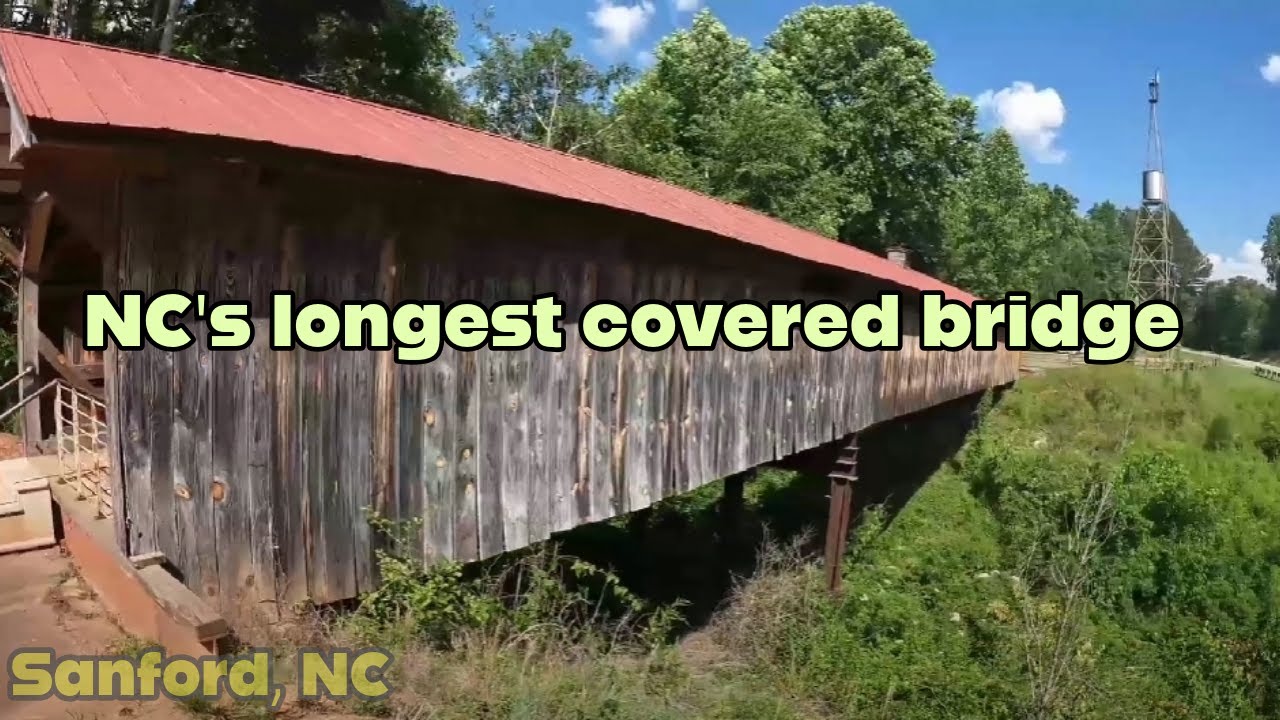 Hidden Gems: North Carolina's Longest Covered Bridge - YouTube