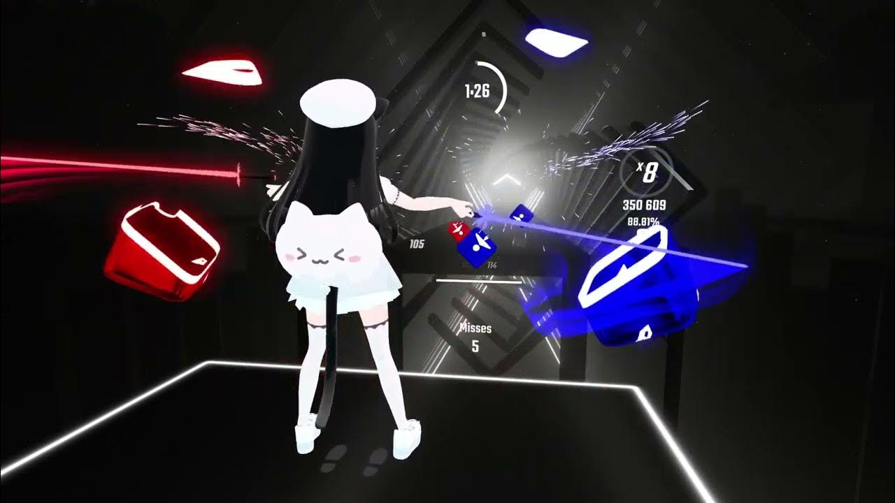 [Beat Saber] INTERNET OVERDOSE by Aiobahn feat. KOTOKO Expert+ - YouTube