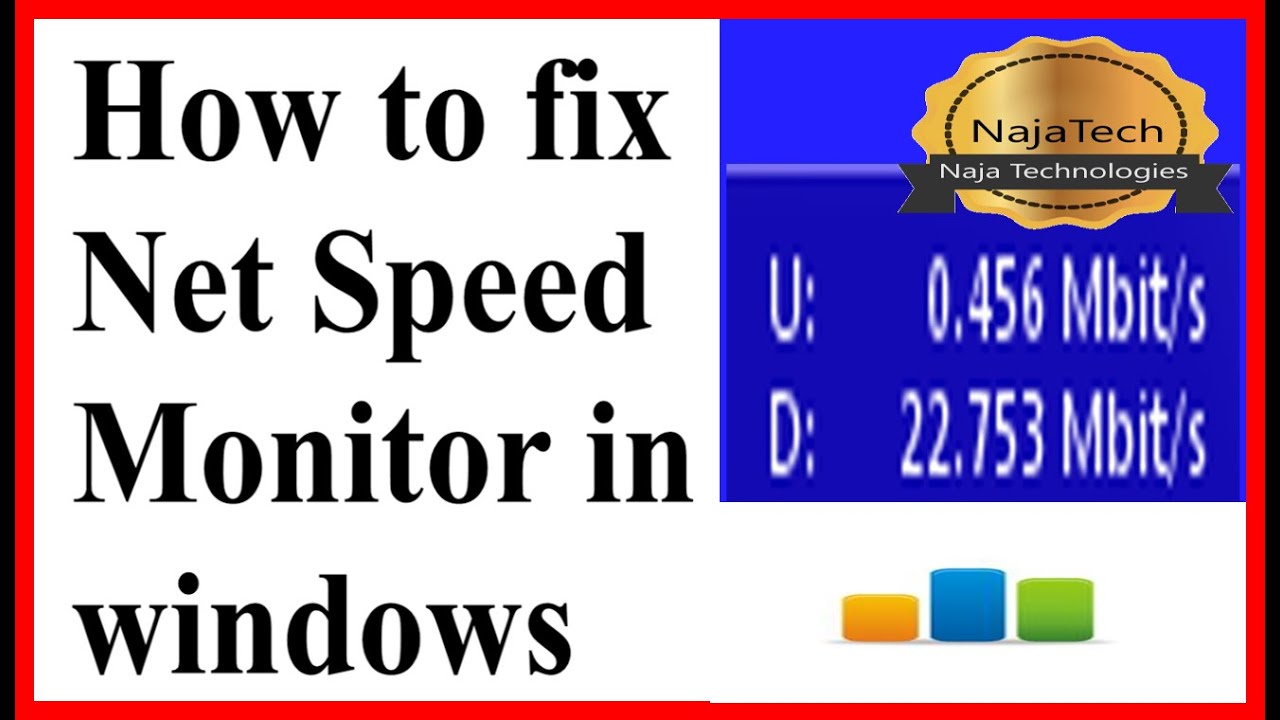 🔴How To Fix Net Speed Monitor Not Working on Task Bar - YouTube