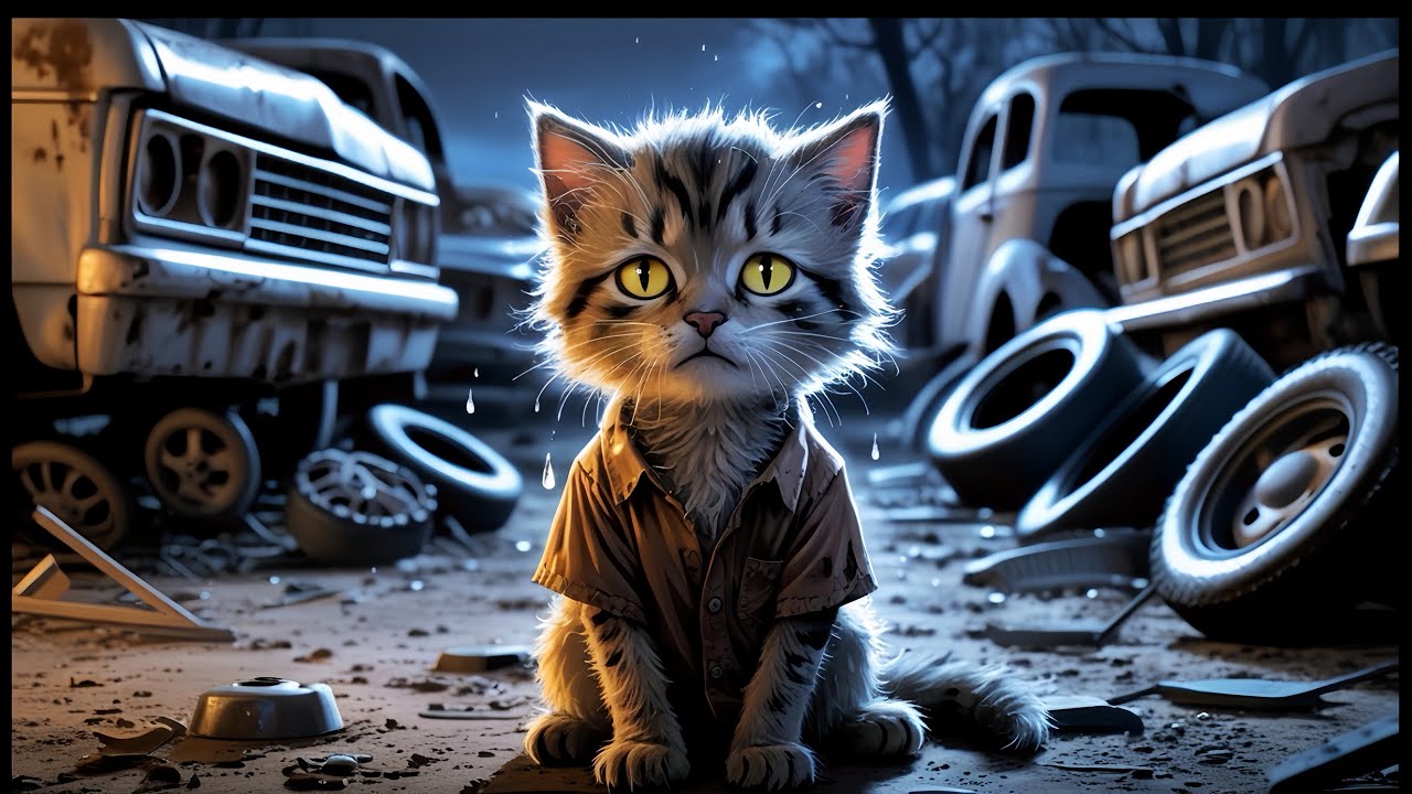 The Sad and Beautiful Story of a Cute Kitten : Alone in the World" 😭 ...