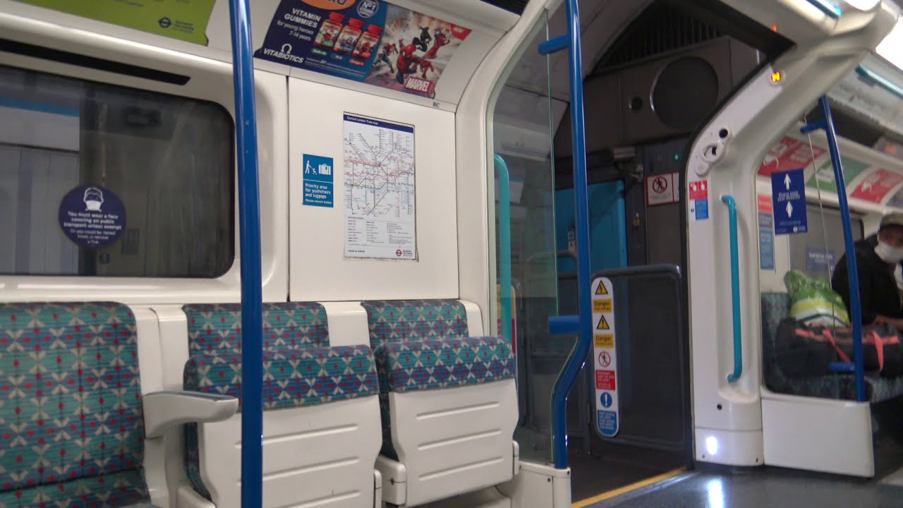 Journey on The Victoria Line (2009 Stock) - YouTube