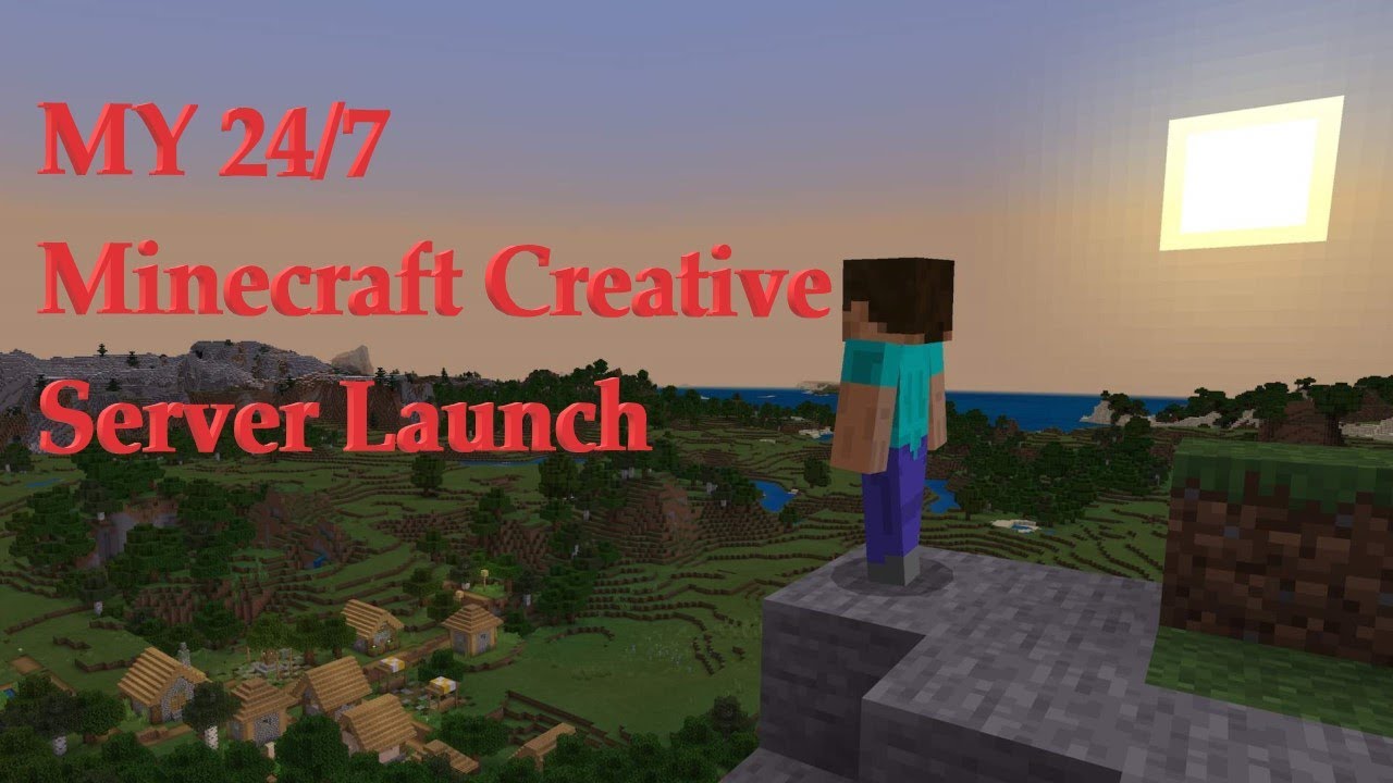 24/7 Minecraft Server Launch and whitelisting | MINECRAFT Live with ...