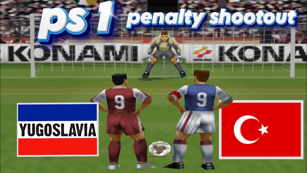 PS1 Football Classic | Penalty Showdown: Yugoslavia vs Turkey - YouTube
