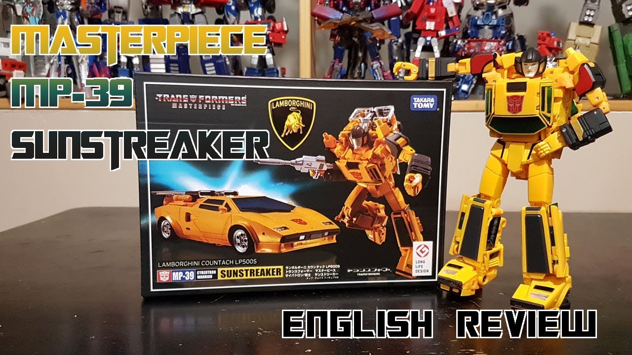 Video Review of KO Masterpiece - MP-39 - Sunstreaker - YouTube