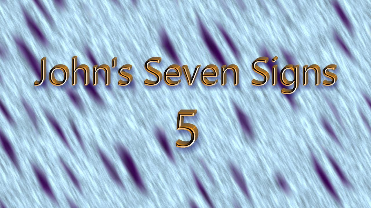 John's seven signs 5 - Healing a man born blind - YouTube