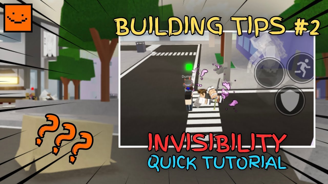 Quick Tutorial | JJS How to be INVISIBLE and VISIBLE again - YouTube