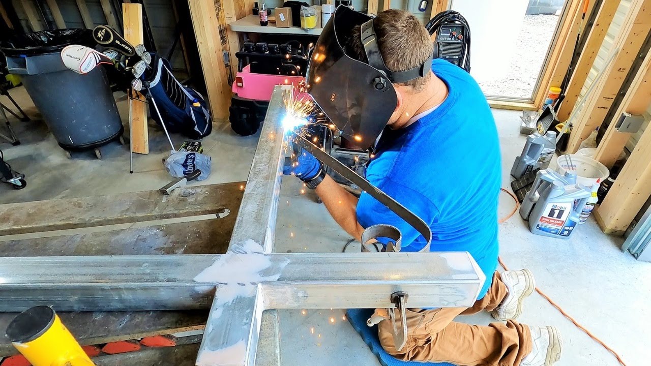 Sign Post Fabrication - YouTube