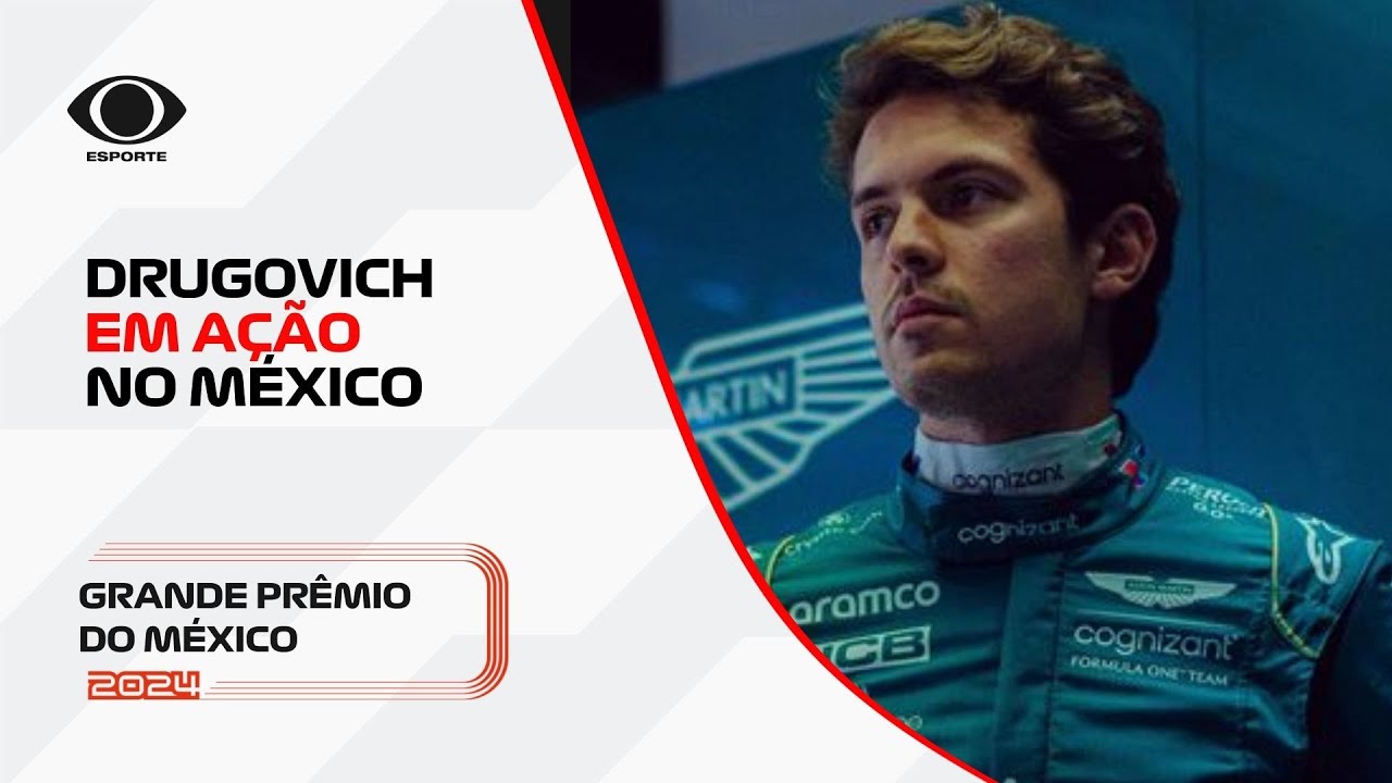 Felipe Drugovich é atração na programação do GP do México #F1naBand ...