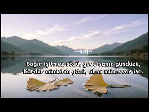 Yunus Emre -Miskinlikte buldular