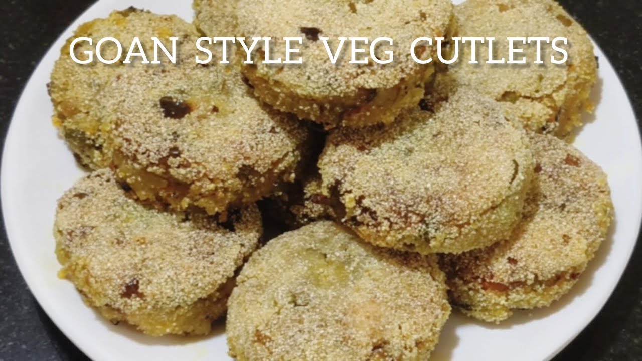 Goan Style Veg Cutlets Recipe || How To Make Veg Cutlets || Crispy ...