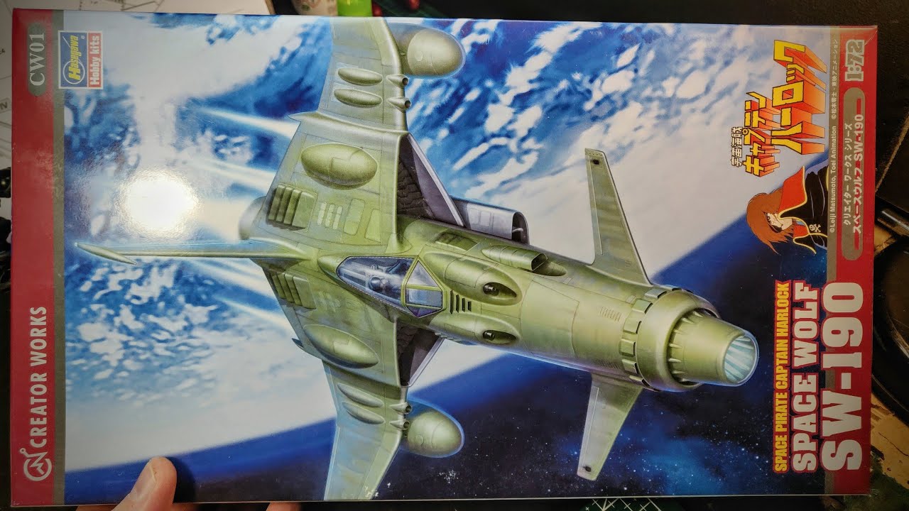 Обзор модели космического корабля Space Wolf SW-190 от фирмы Hasegava в ...