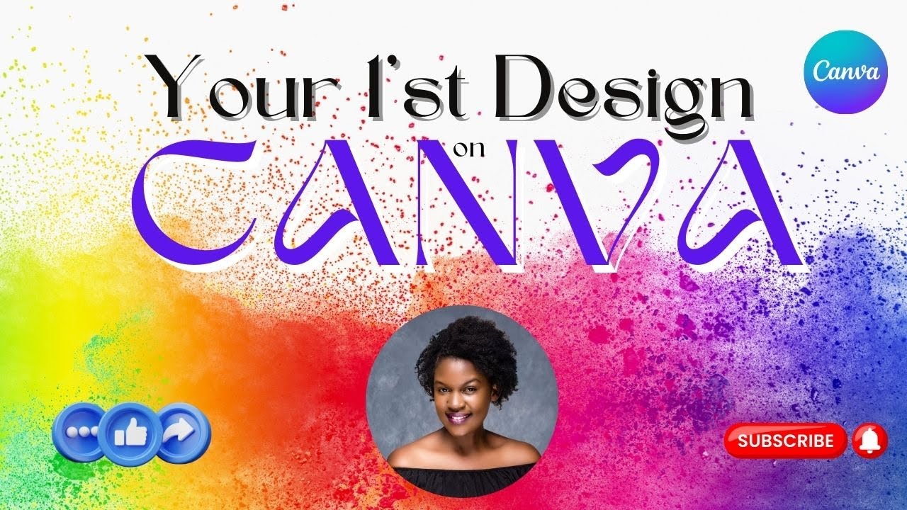 CANVA BEGINNERS GUIDE: CREATING YOUR FIRST DESIGN #theGEMcircle #Canva ...