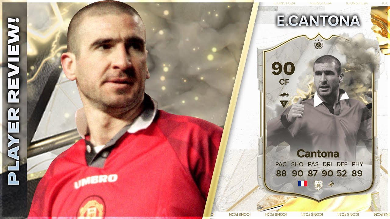WHY IS HE THIS CHEAP!!!!! 90 RATED THUNDERSTRUCK ICON ERIC CANTONA ...