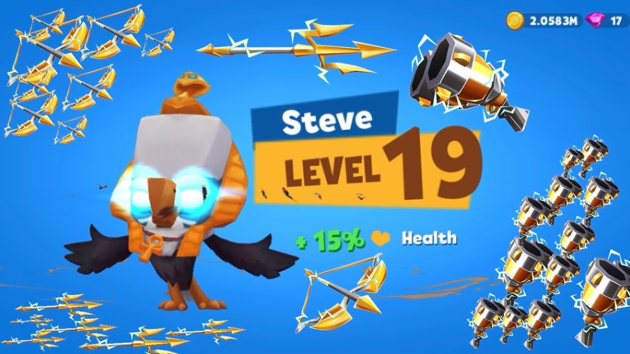 My 1st Level 19 || Steve @ Max Level || Zooba - YouTube