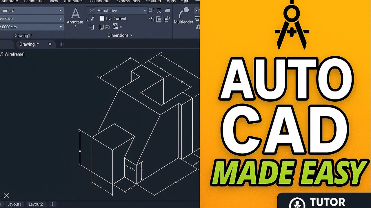 Engineering Drawing with AutoCAD | Step-by-Step Guide - YouTube