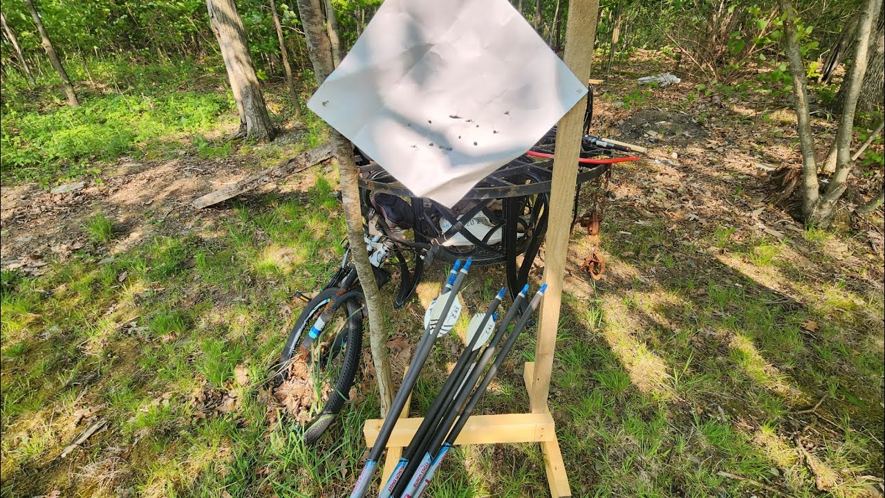 homemade paper tuning. diy nock tune stand. Paper tuning, nock tuning a ...