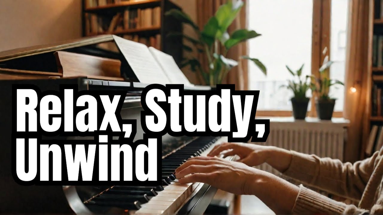 Piano Relaxing Music 🎼| Study Piano Music | Piano for Stress Relief ...