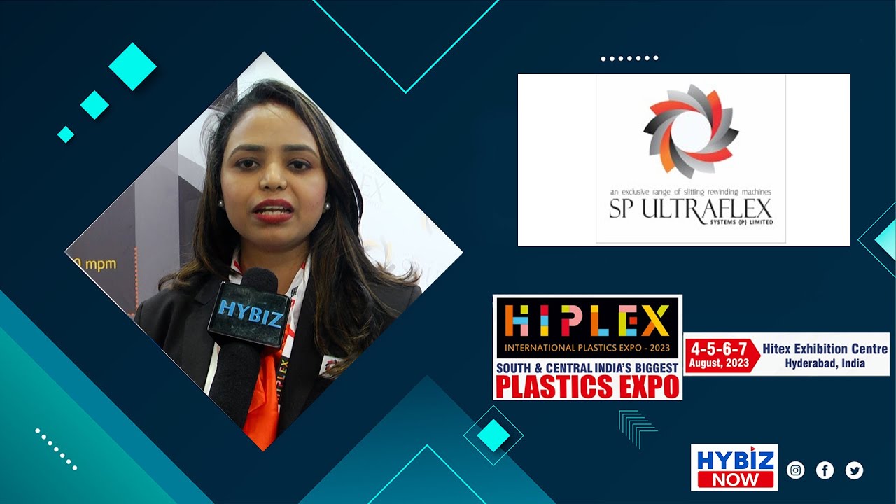 Manufacture of Rewinding Machines | SP Ultraflex | HIPLEX 2023 | Hybiz Now - YouTube