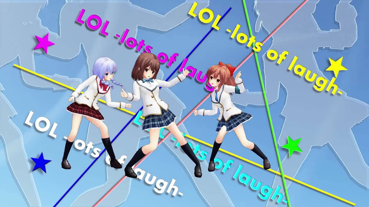 [ MMD ] LOL -lots of laugh- [ガールフレンド(仮)] - YouTube