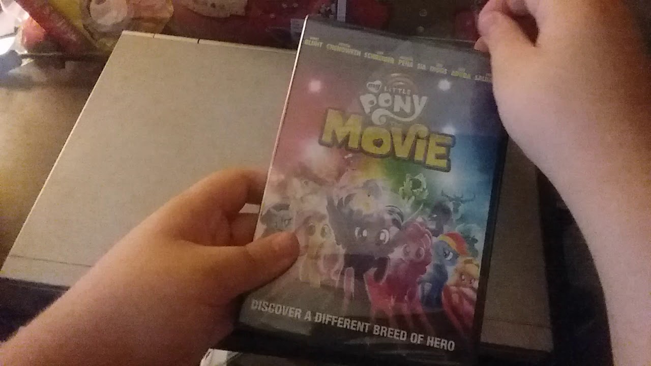 My Little Pony: The Movie DVD Unboxing - YouTube
