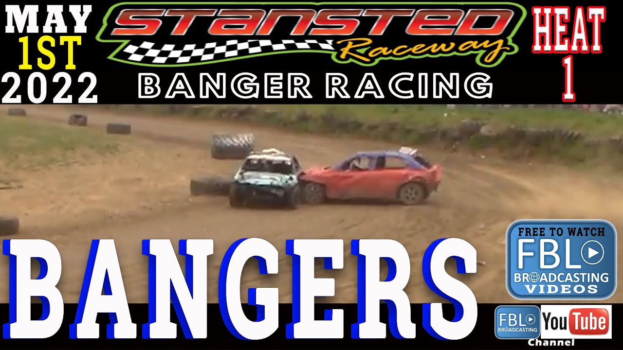 Stansted Raceway Banger Racing Bangers Bangers Heat 1 on 1st May 2022 ...