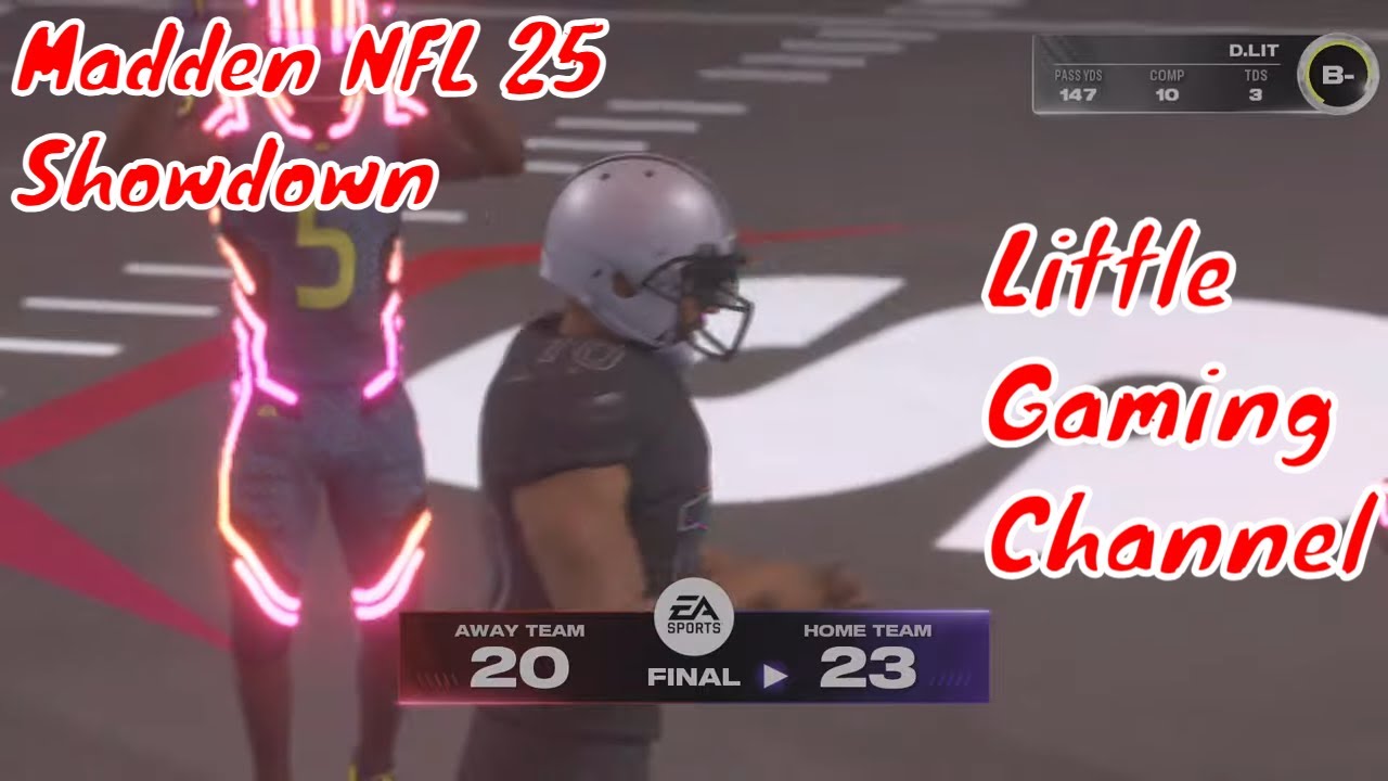 Madden NFL 25 Showdown #Madden #maddenNfl25 #littleGamingChannel - YouTube