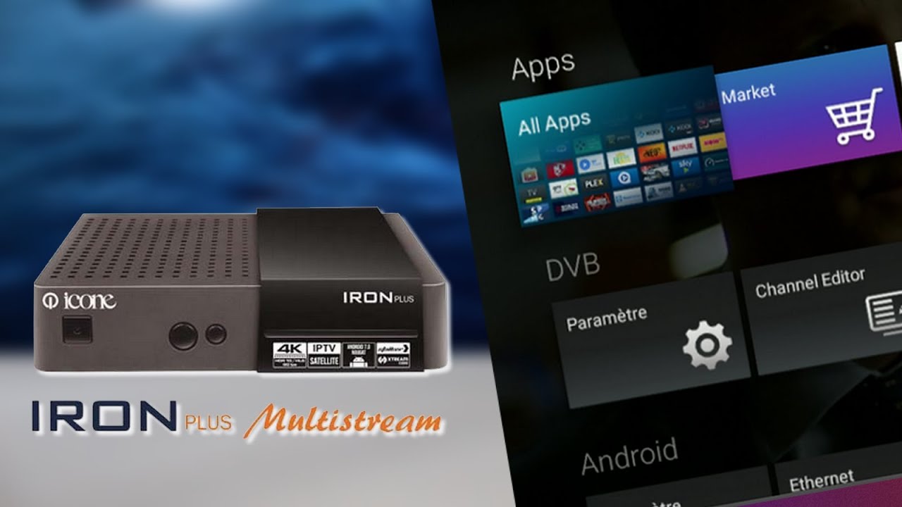 كيف تتعامل مع جهاز icone IRON Plus من خلال عمل تحديث و تفعيل سيرفرات ...