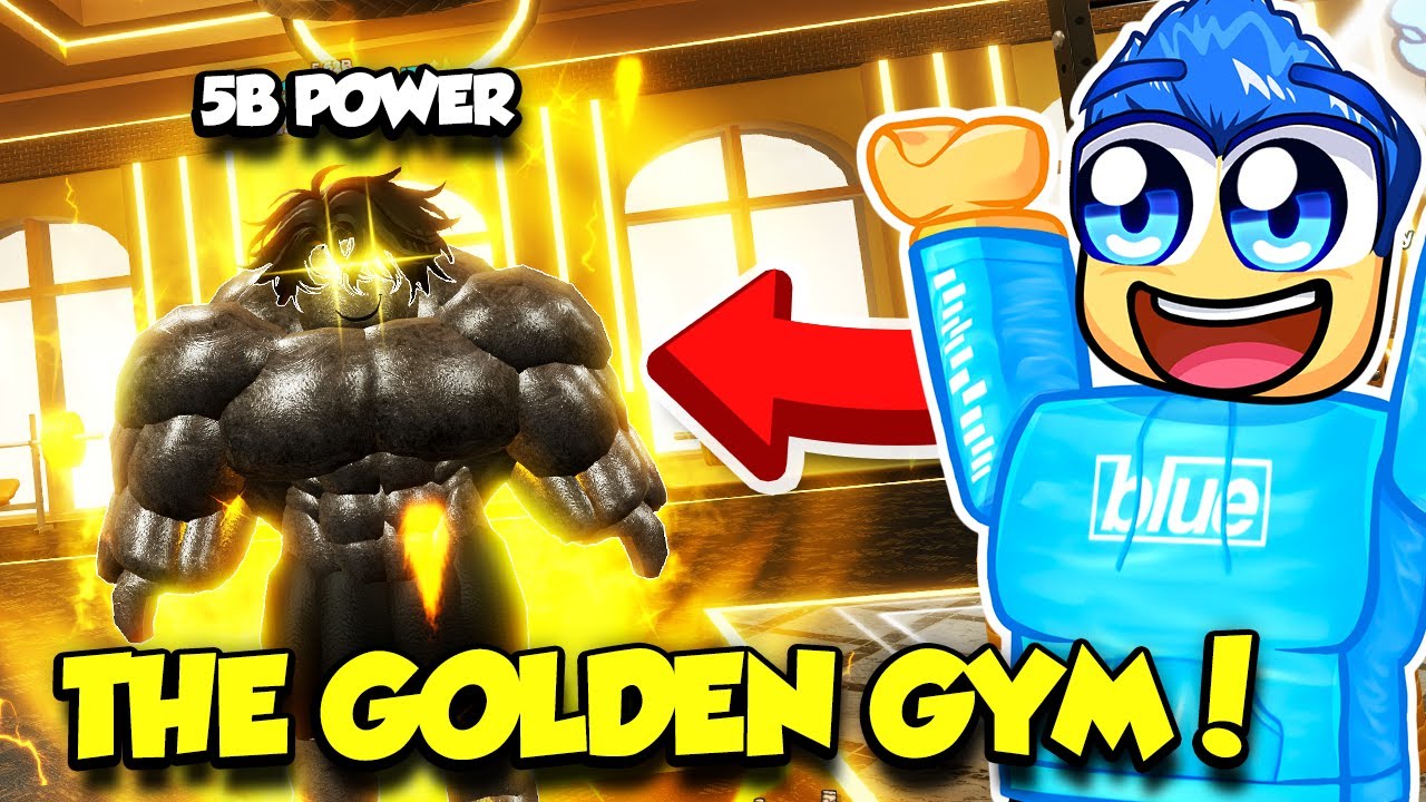 I Got BILLIONS OF STRENGTH In Gym League AND MADE IT TO GOLDEN GYM ...