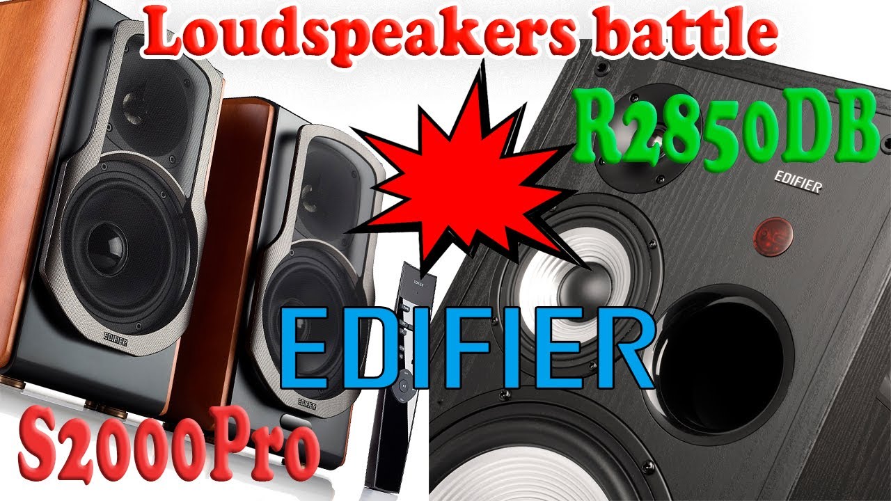 S2000PRO vs R2850DB - YouTube