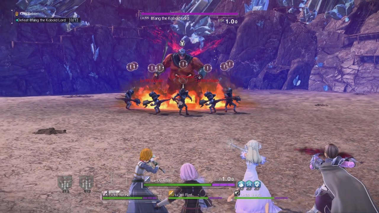 Sword Art Online: Alicization Lycoris - Lv.199 Illfang The Kobold Lord ...