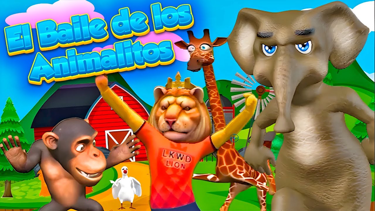 El Baile de los Animalitos - Canciones infantiles dela granja - YouTube