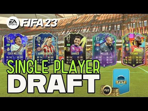 FIFA 23 FUT SINGLE PLAYER DRAFT | PS5 - YouTube