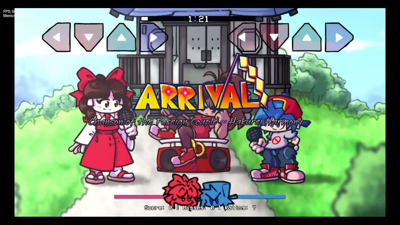 FNF x Touhou ~ Scarlet Melopoeia - Crimson Dream (TEASER) - YouTube