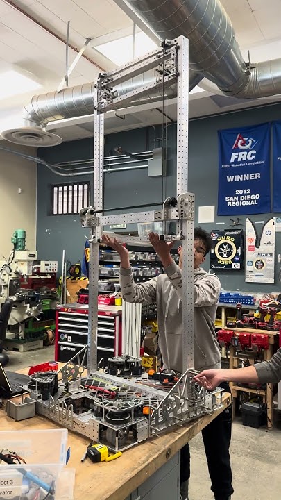 FRC 2025 Comp Bot Elevator Test - YouTube