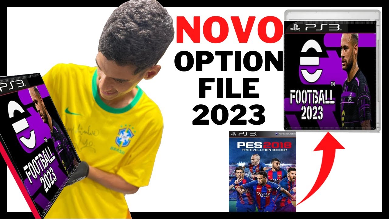 SAIU NOVA ATUALIZAÇÃO FUTEBOL PES 2023 PS3 - FIM DE ANO LOCADORA DE ...