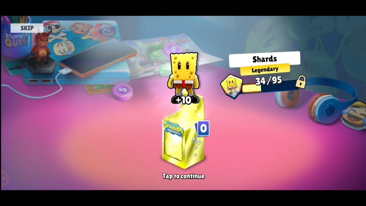 *FREE* SPECIAL EMOTE ? NEW SPONGEBOB BOXES!! - Stumble Guys - YouTube