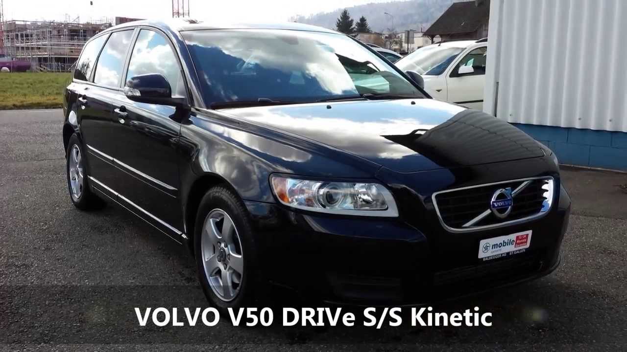 VOLVO V50 DRIVe S/S Kinetic - YouTube