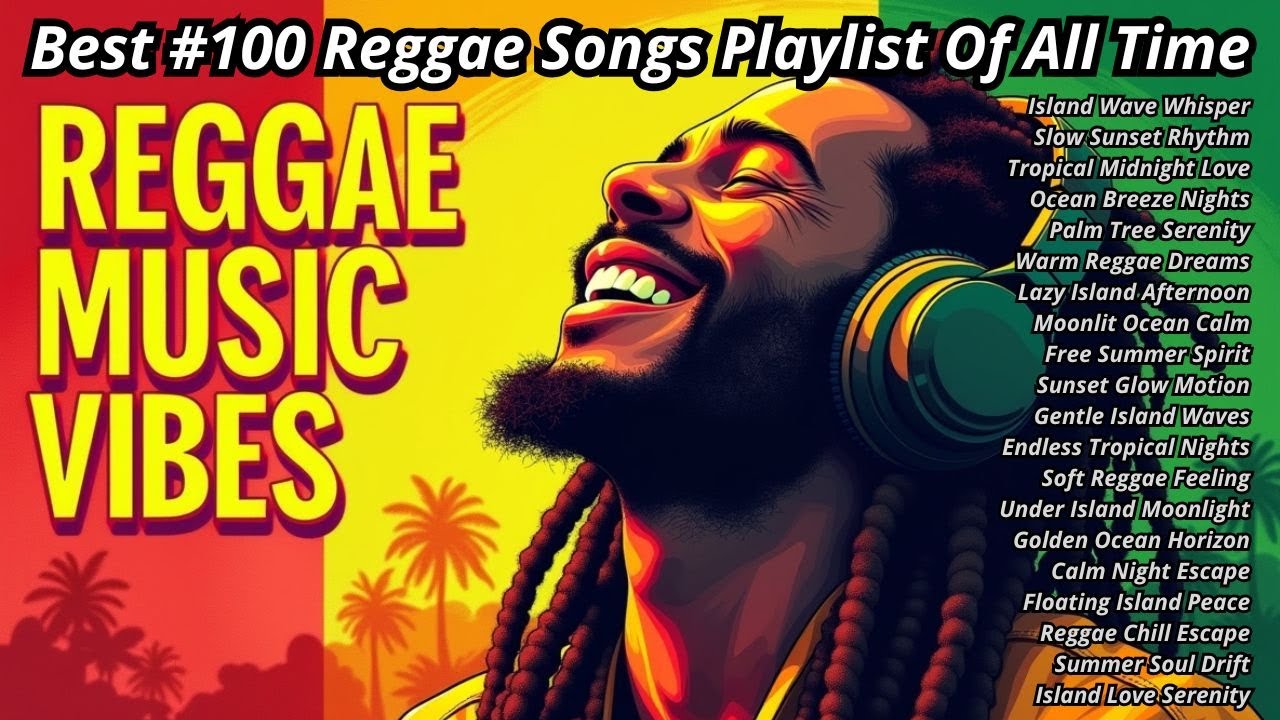 🌊 Relaxing Reggae Music Chill Island Sounds with Caribbean and Summer ...